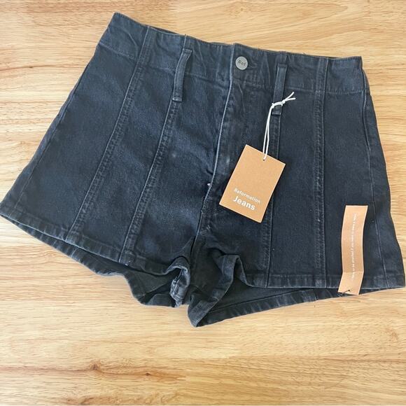 Reformation | Shorts | Reformation Eva Seamed High Rise Cheeky Jean ...